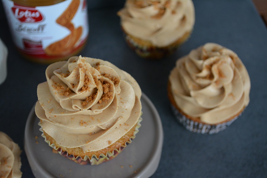 Cupcakes mit Lotus-Topping - Der Kuchenbäcker