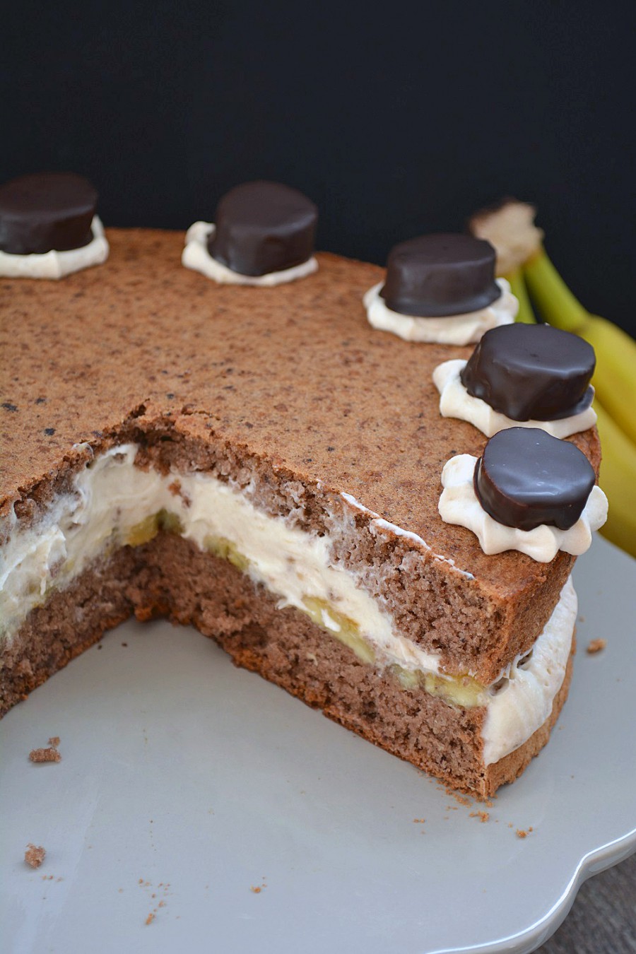 Bananen Torte
