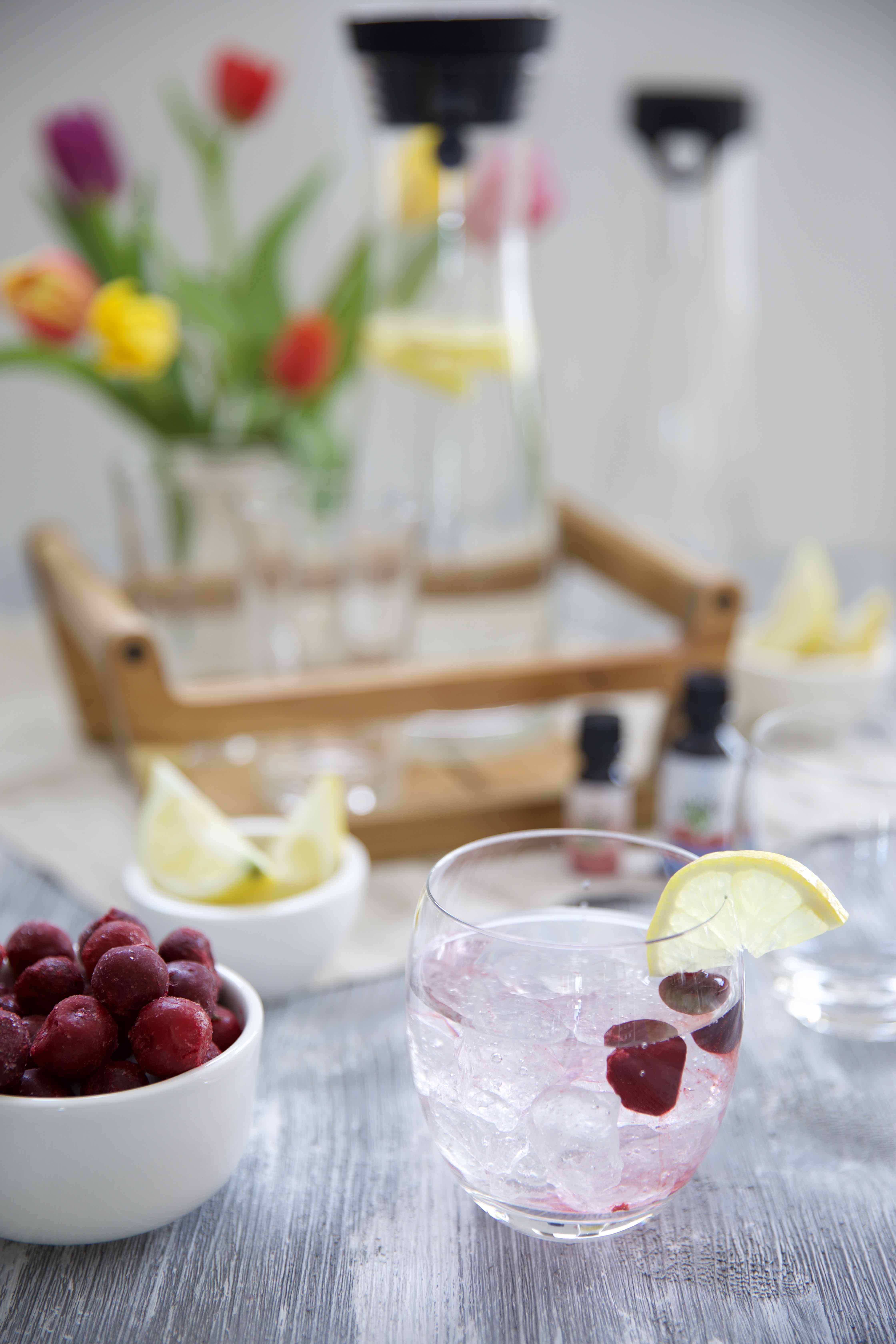 Flavoured Water selbermachen - selbst gemachtes Wasser mit Aroma
