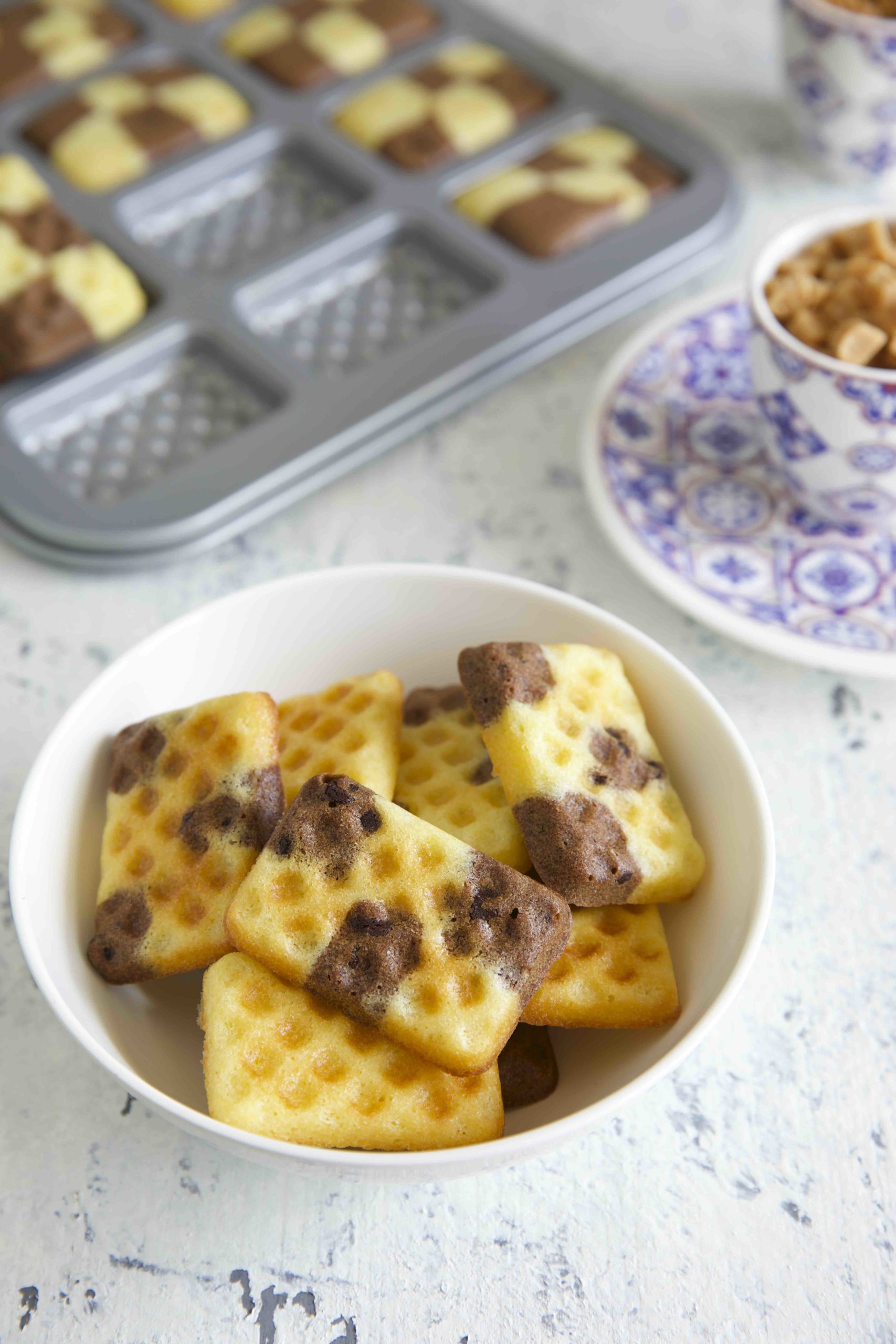 Mini Waffeln aus dem Backofen – We love baking