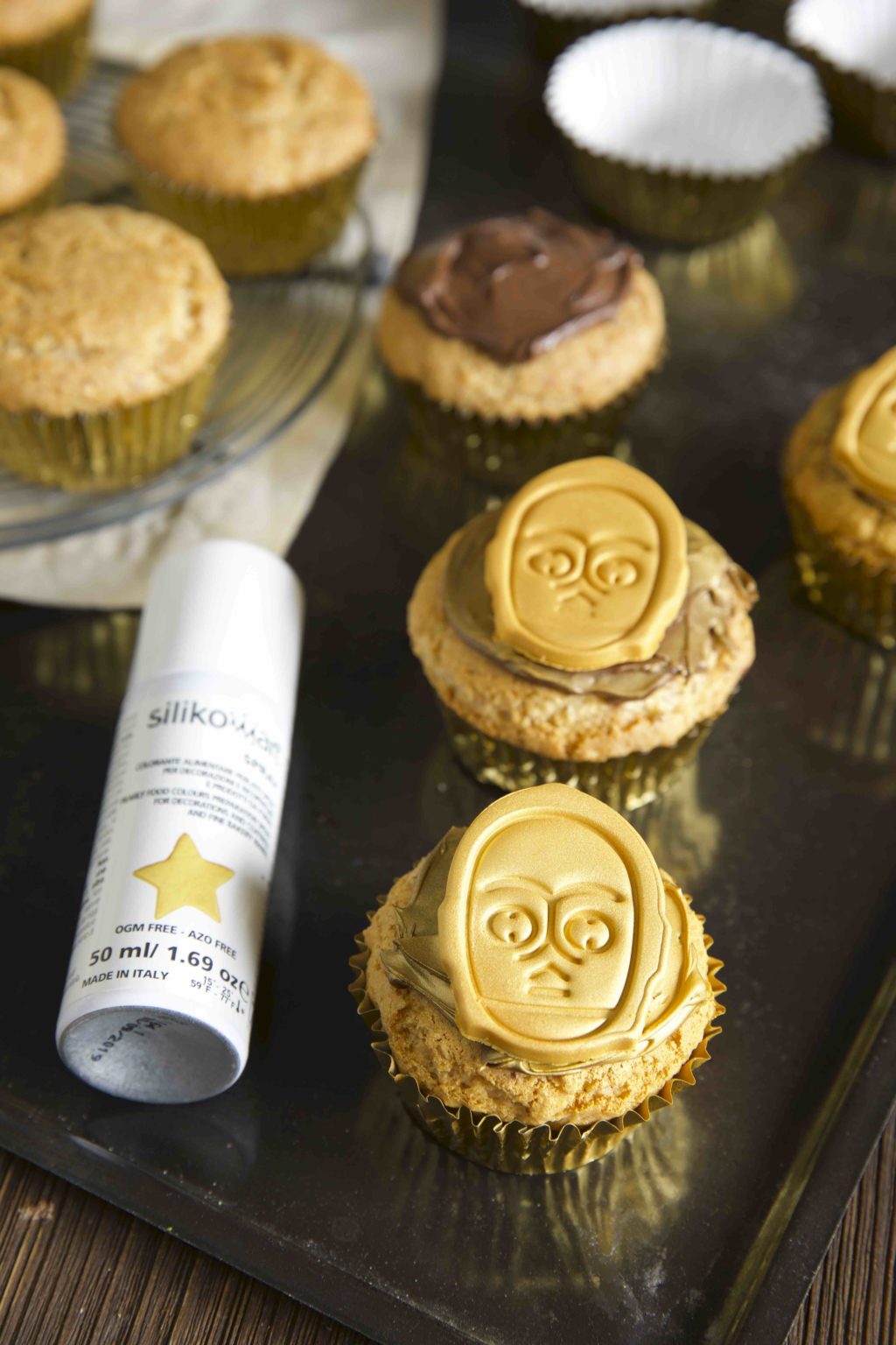 C-3PO Star Wars Muffins